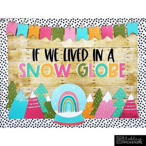 Winter Classroom Decor Snow Globe Bulletin Board Kit - Etsy