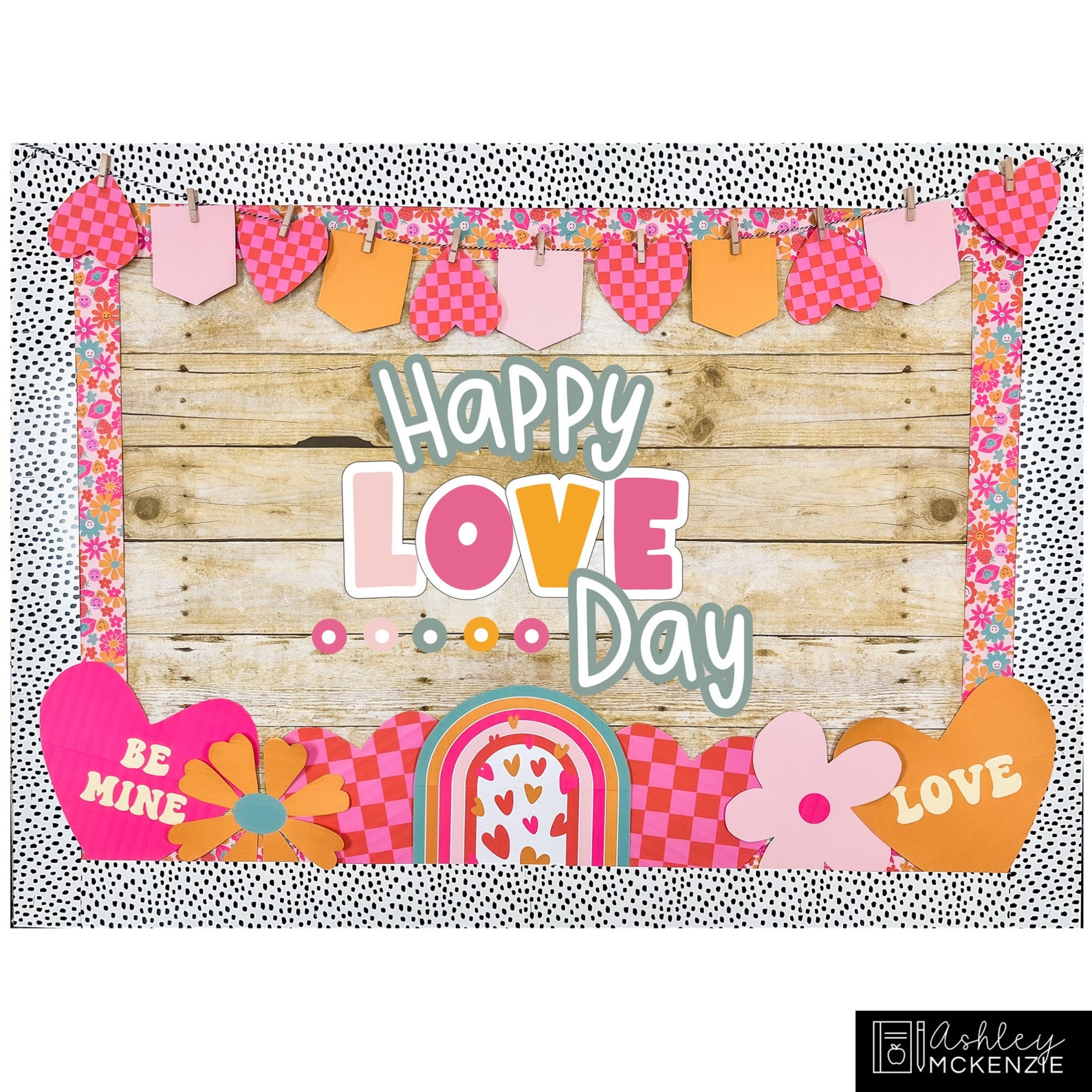 Valentine Love Classroom Decor Bulletin Board Kit Classroom - Etsy