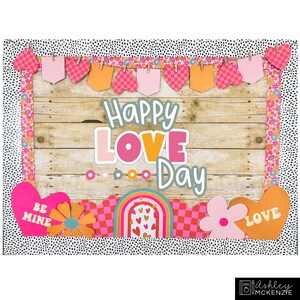 Valentine Love Classroom Decor, Bulletin Board Kit, Classroom Posters ...