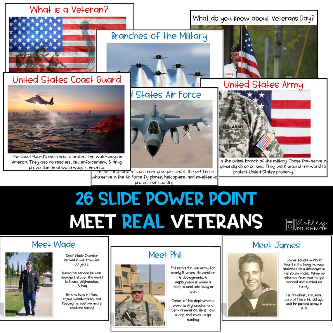 Veterans Day Classroom Activities Powerpoint Lesson & - Etsy