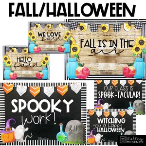 Bulletin Board Kits Bundle #2, Classroom Decor for the Whole Year, Easy ...