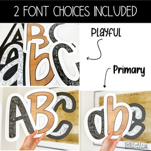 Black and White Floral Back to School Classroom Decor, Bulletin Board ...