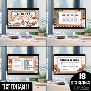 Howdy Halloween Classroom Decor Western Decor Fall Bulletin Board Ideas ...