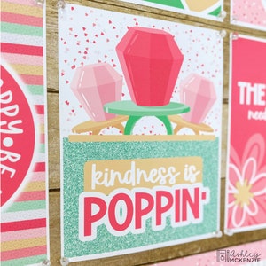 Valentine's Day Classroom Posters, Valentine Pop Theme, Easy Seasonal ...
