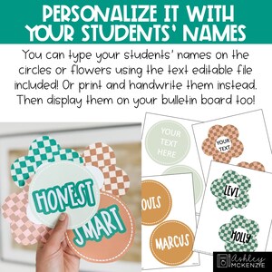 Modern Checkered Back to School Bulletin Board Kit, Easy and Modern ...