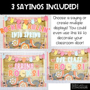 Spring Bulletin Board, March Bulletin Board Ideas, Printable Borders ...