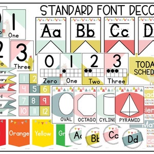 Llama and Cactus Classroom Decor Bundle Boho Elementary Classroom ...