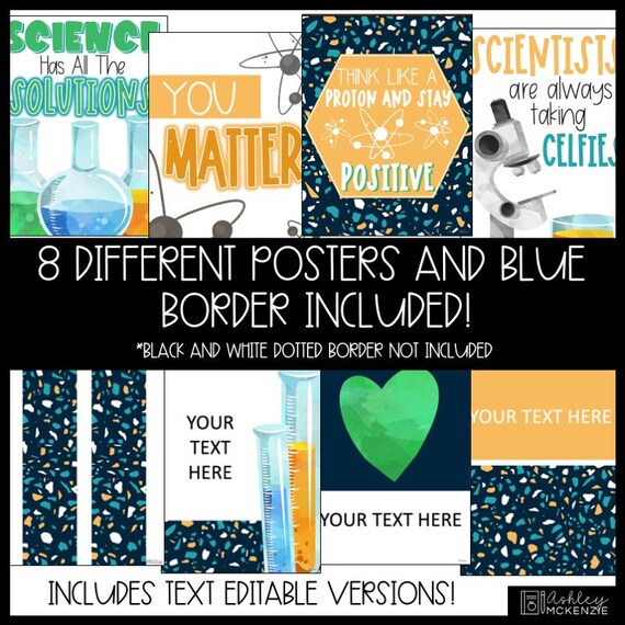 Science Posters For High School Classrooms