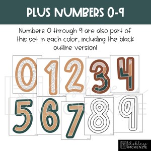 Abstract Landscape Classroom Decor, A-Z Bulletin Board Letters ...