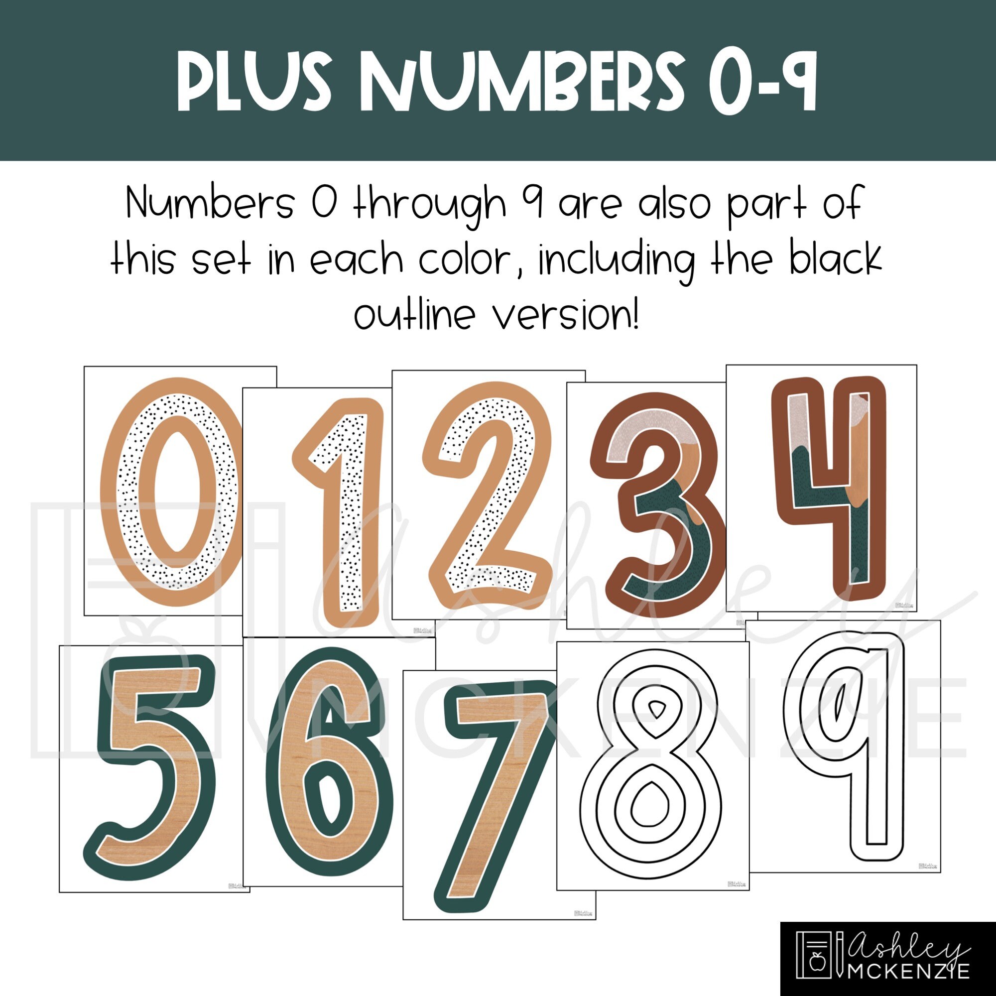 Abstract Landscape Classroom Decor, A-Z Bulletin Board Letters ...