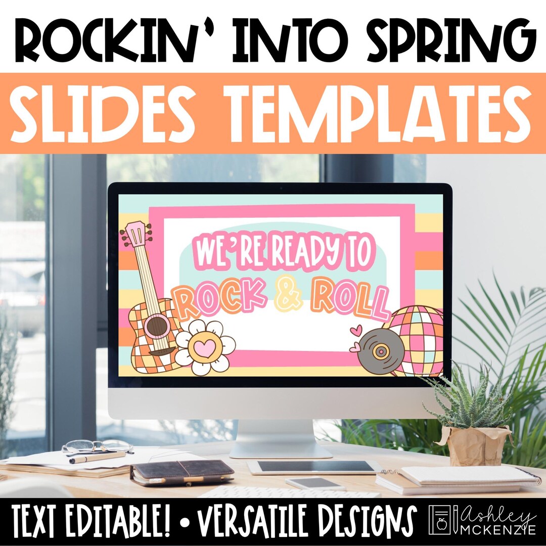 Class Slides, March Morning Slides, Spring Slide Templates, April Daily ...