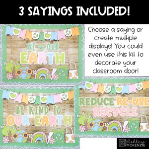 Earth Day Bulletin Board, April Bulletin Board Ideas, Printable Borders ...