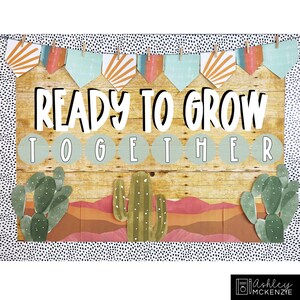 Boho Desert Classroom Decor, Bulletin Board Kit, Classroom Posters ...