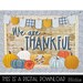 Thanksgiving Bulletin Board Plaid Decorations November Classroom Decor ...
