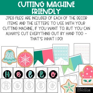 Winter Cookies Bulletin Board or Door Decor, Easy Seasonal Classroom ...