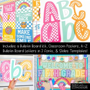 Back to School Classroom Decor BTS Smiles Fall Bulletin Board Kit ...