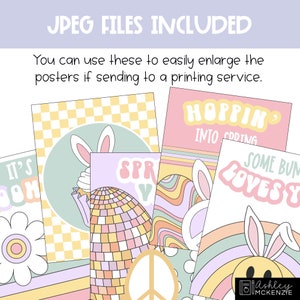 Retro Spring Classroom Decor, Pastel Colors, April Bulletin Board Ideas ...
