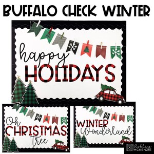 Winter Bulletin Board Kits Bundle, Seasonal Classroom Decor, Easy and ...