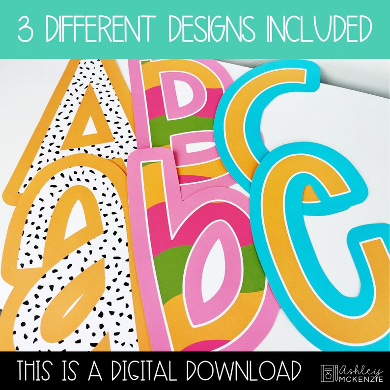 Winter Snow Globe Classroom Decor A-Z Bulletin Board Letters - Etsy