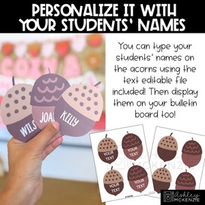 Cozy Thanksgiving Bulletin Board Kit, Autumn Classroom Decor, Easy ...