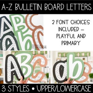 Modern Garden Bulletin Board Ideas Back to School Classroom Decor ...