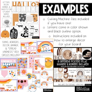 Bulletin Board Kits Bundle #4 Seasonal Classroom Decor for All Year 12 ...