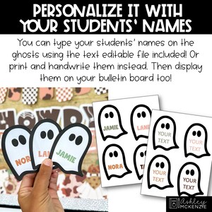 Howdy Halloween Bulletin Board Kit Fall Classroom Door Decorating Ghost ...