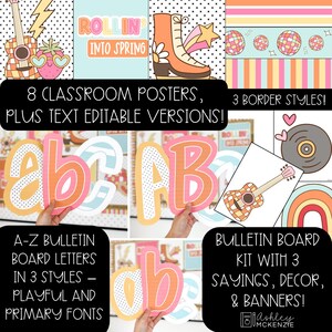 Spring Bulletin Board Ideas Bundle, Spring Posters, Printable Bulletin ...