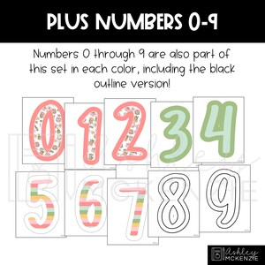 Christmas Bulletin Board Letters, Primary Font, Printable December ...