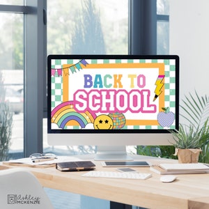 Back to School Google Slides and Powerpoint Templates Bright Classroom ...