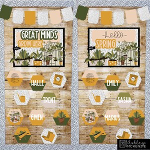 Spring Classroom Decor Bundle, Spring Garden Theme, Easy Seasonal ...