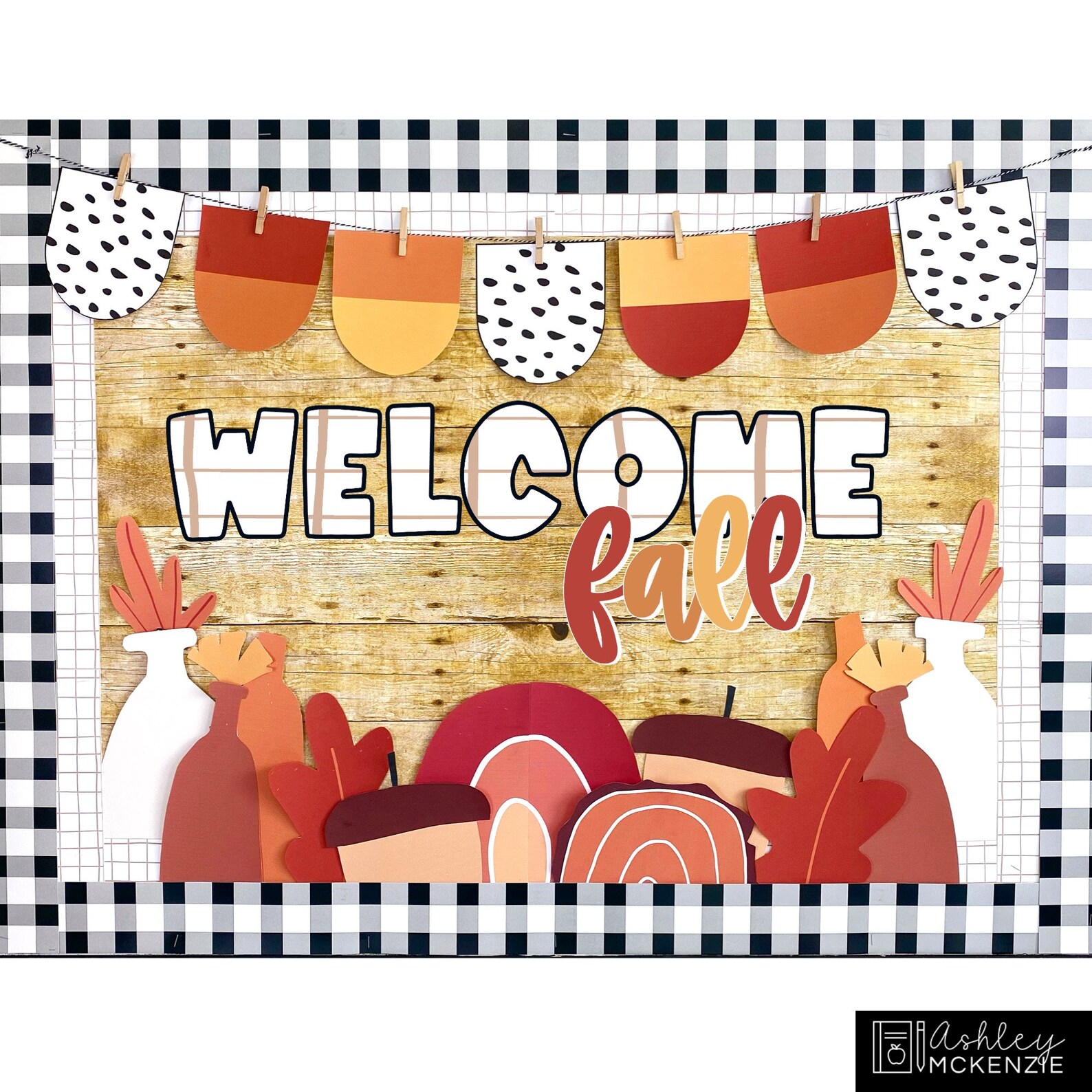 Boho Fall Classroom Decor Bulletin Board Kit Classroom - Etsy