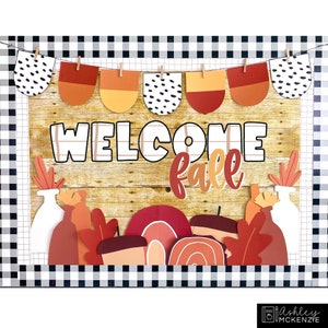 Boho Fall Classroom Decor, Bulletin Board Kit, Classroom Posters, Door ...