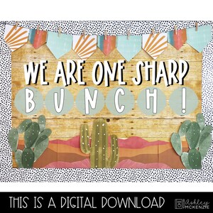 Boho Desert Classroom Decor, Bulletin Board Kit, Classroom Posters ...