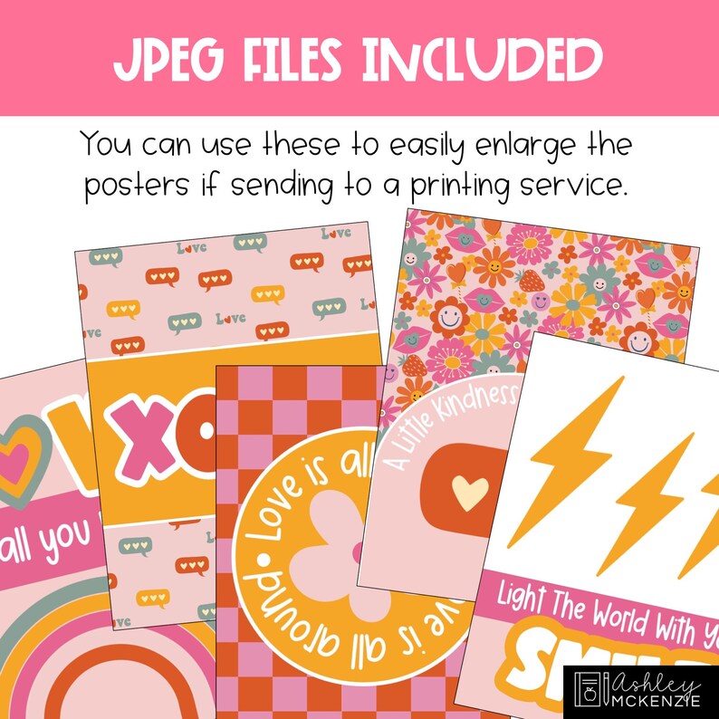 Valentine Love Classroom Posters Holiday Season Theme Easy - Etsy