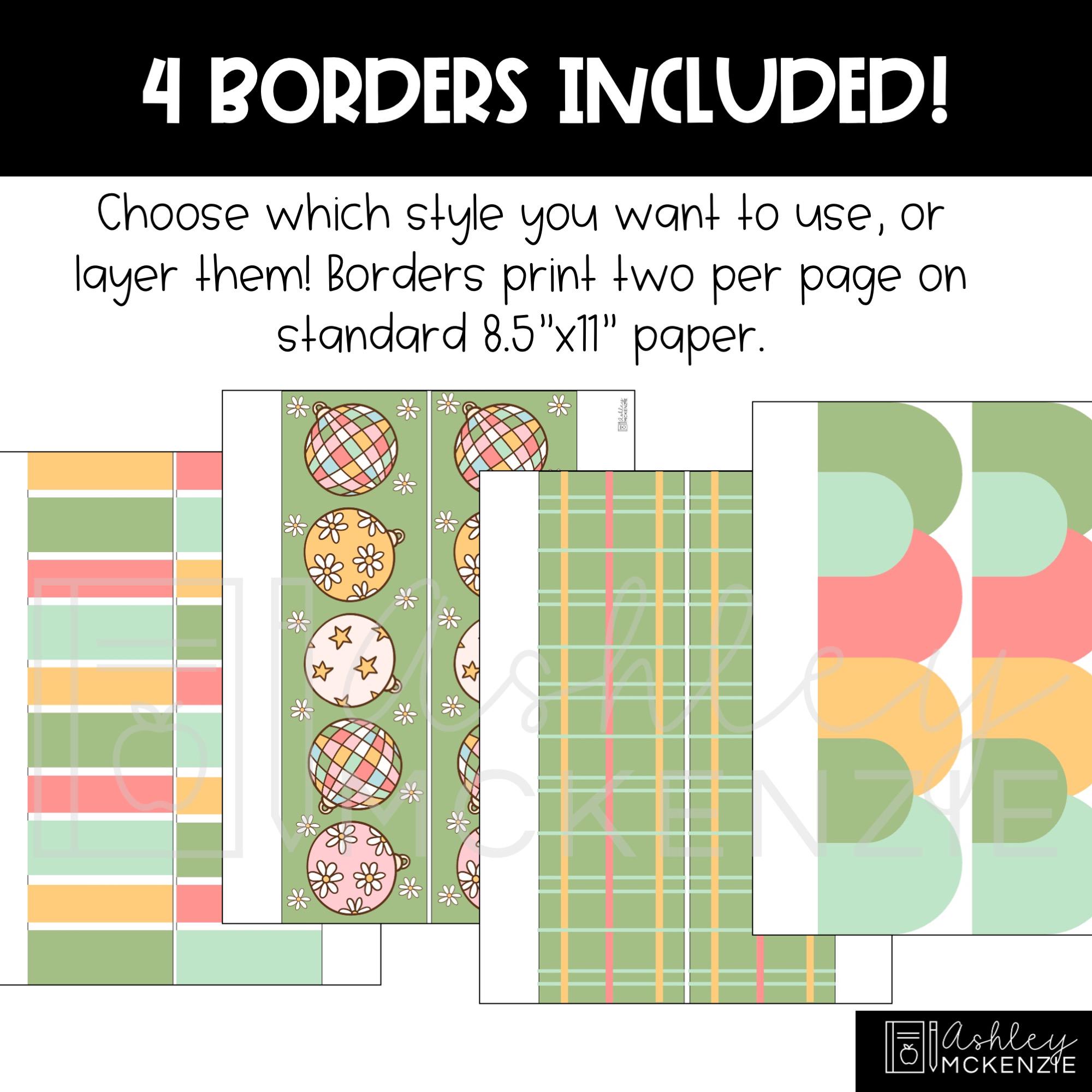 Holly Jolly Christmas Bulletin Board Decor Bundle, Holiday Posters ...