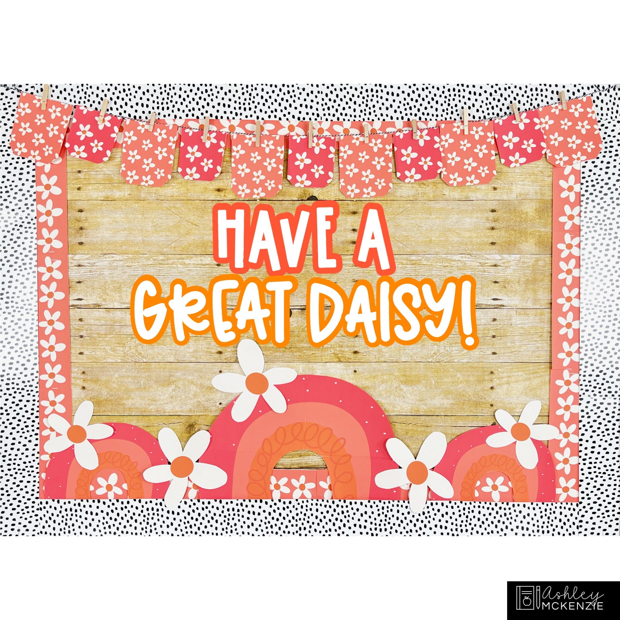Daisy Dreams Back to School Bulletin Board Kit, Easy and Modern ...