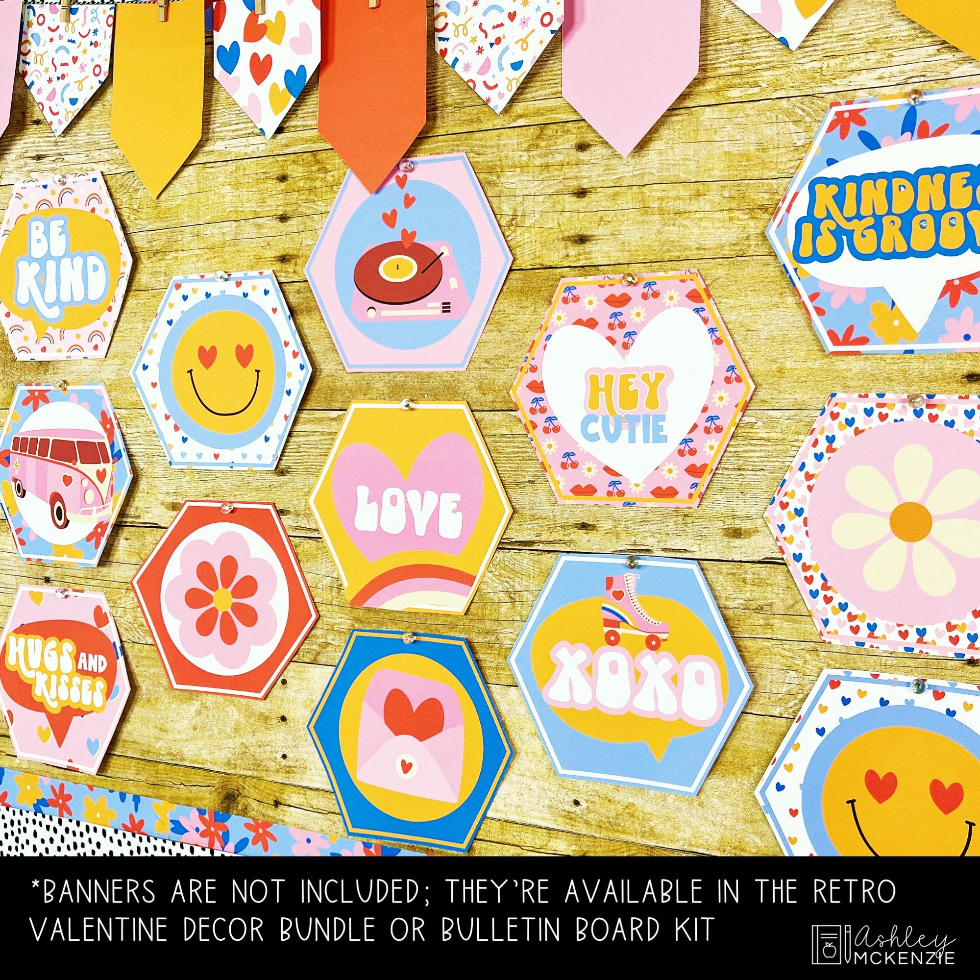 Valentine's Day Classroom Posters, Retro Theme, Random Acts of Kindness ...