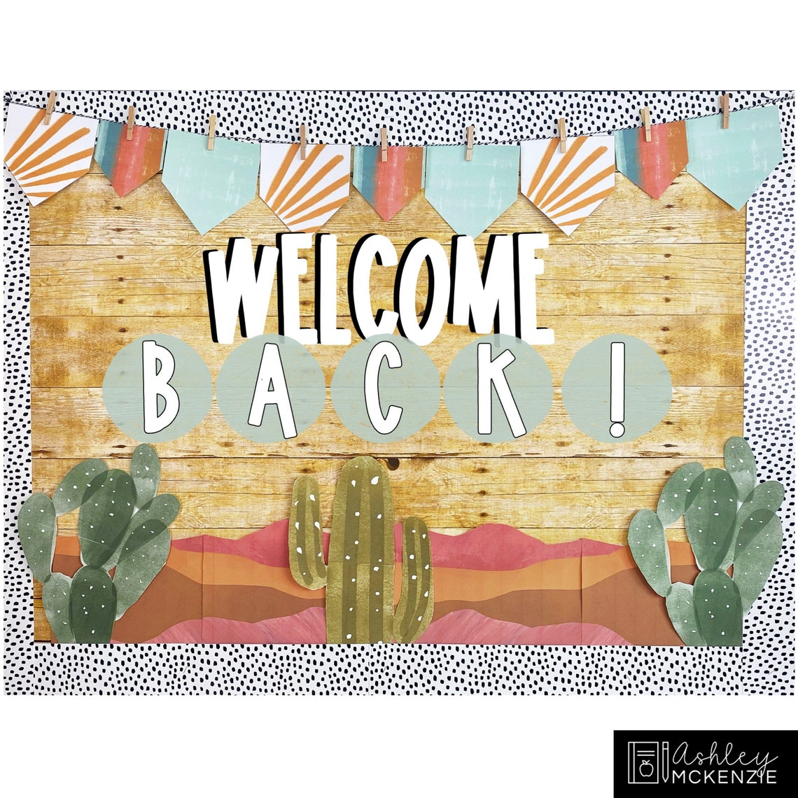 Boho Desert Classroom Decor, Bulletin Board Kit, Classroom Posters ...