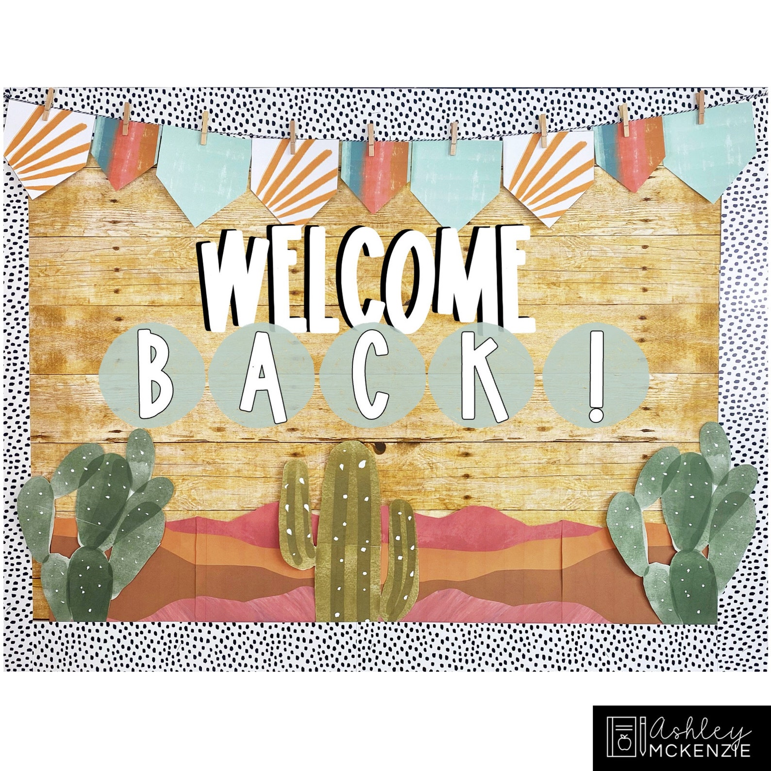 Boho Desert Classroom Decor, Bulletin Board Kit, Classroom Posters ...