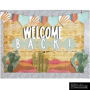 Boho Desert Classroom Decor, Bulletin Board Kit, Classroom Posters ...