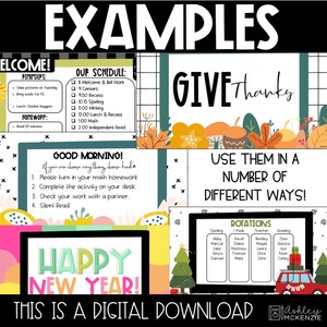 Holidays Google Slides and Powerpoint Templates, Seasonal Class Decor ...
