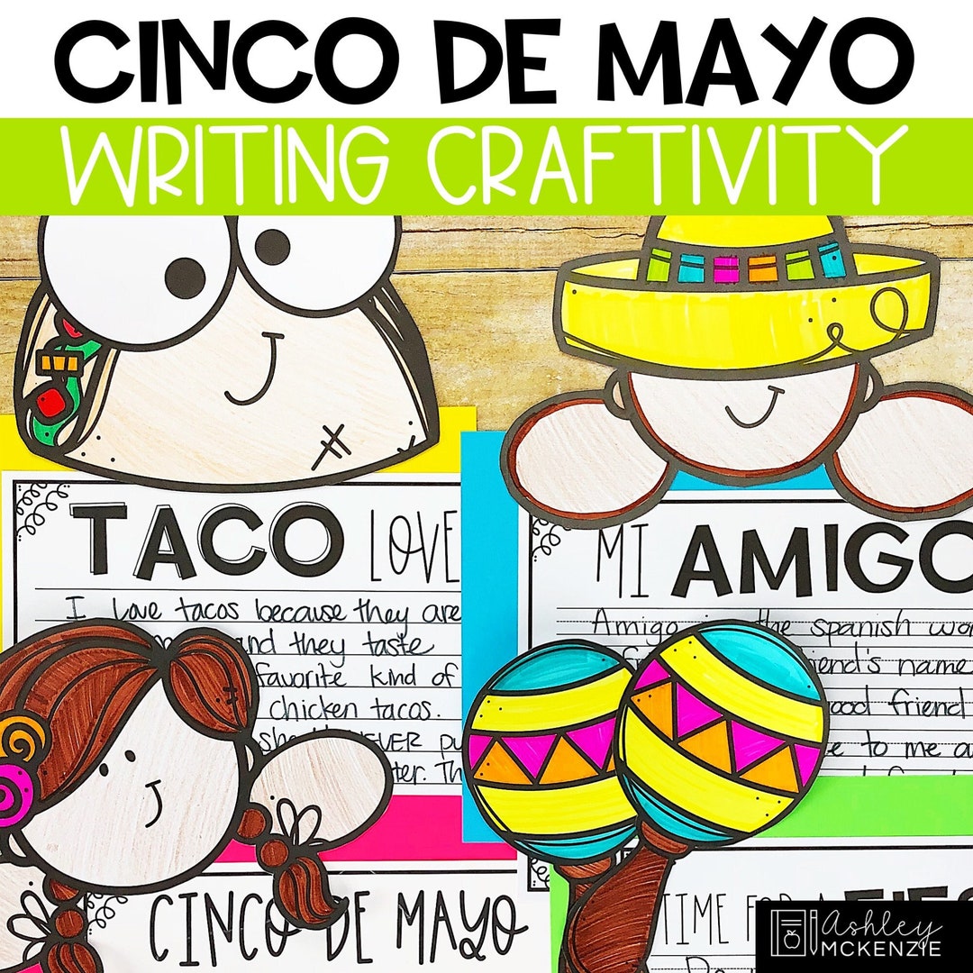 Cinco De Mayo Writing Crafts, May Creative Writing Prompts, Easy ...