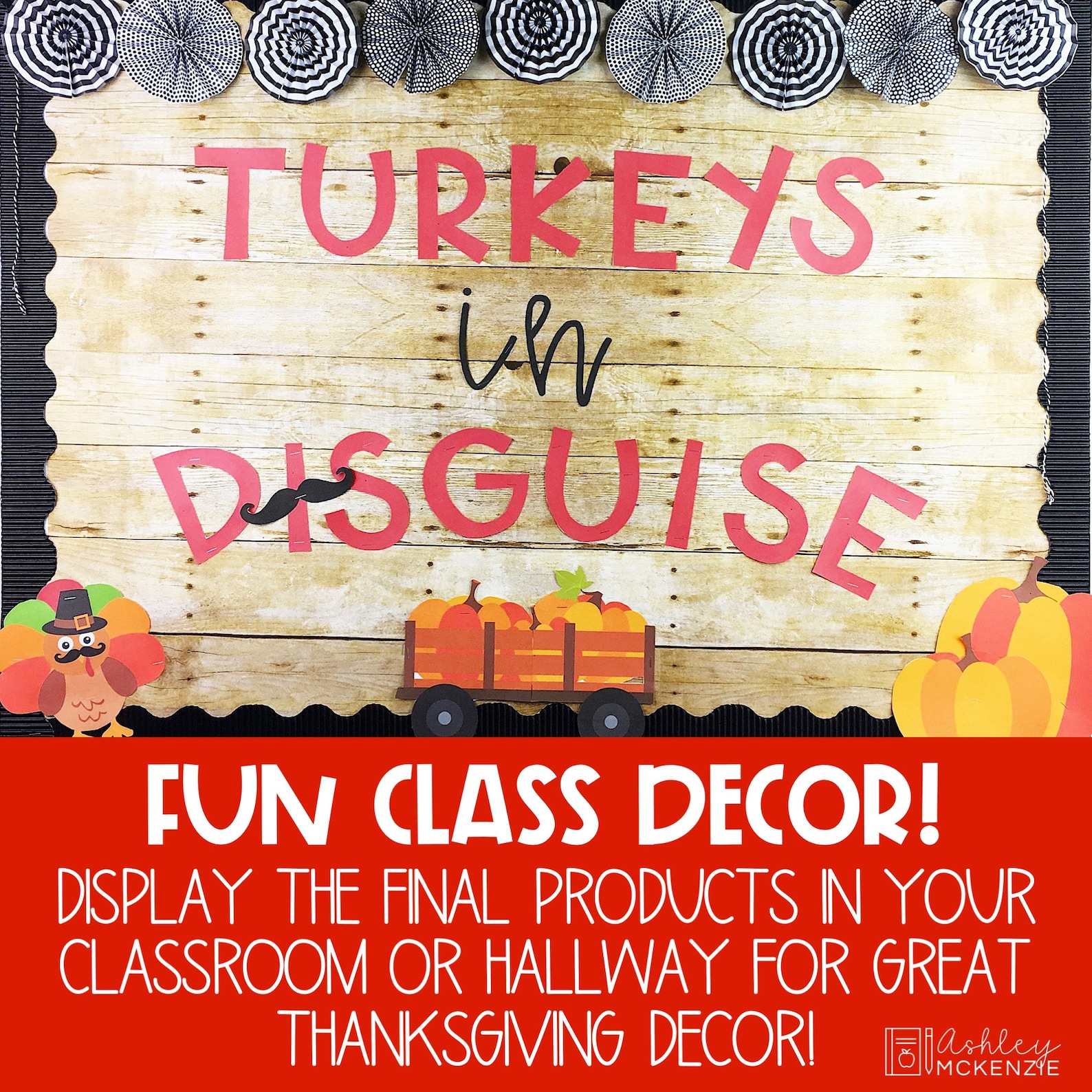 Disguise a Turkey Craft Thanksgiving Bulletin Board November Writing ...