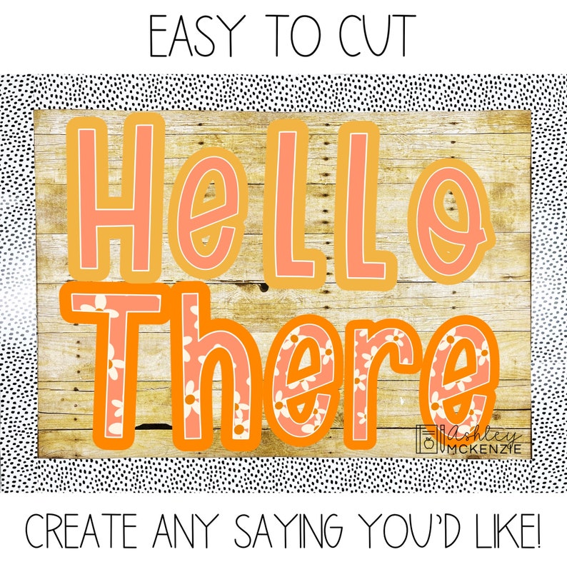 Daisy Dreams Classroom Decor A-Z Bulletin Board Letters - Etsy