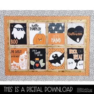 Halloween Bulletin Board Ideas We Are the Boo Crew October Door Decor ...