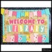 Reading or Library Bulletin Board or Door Decor, Easy and Modern ...