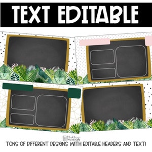 Modern Tropical Google Slides and Powerpoint Templates, Calm Class ...