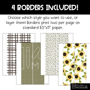 Fall Sunflowers Bulletin Board Kit, Autumn Classroom Decor, Easy ...