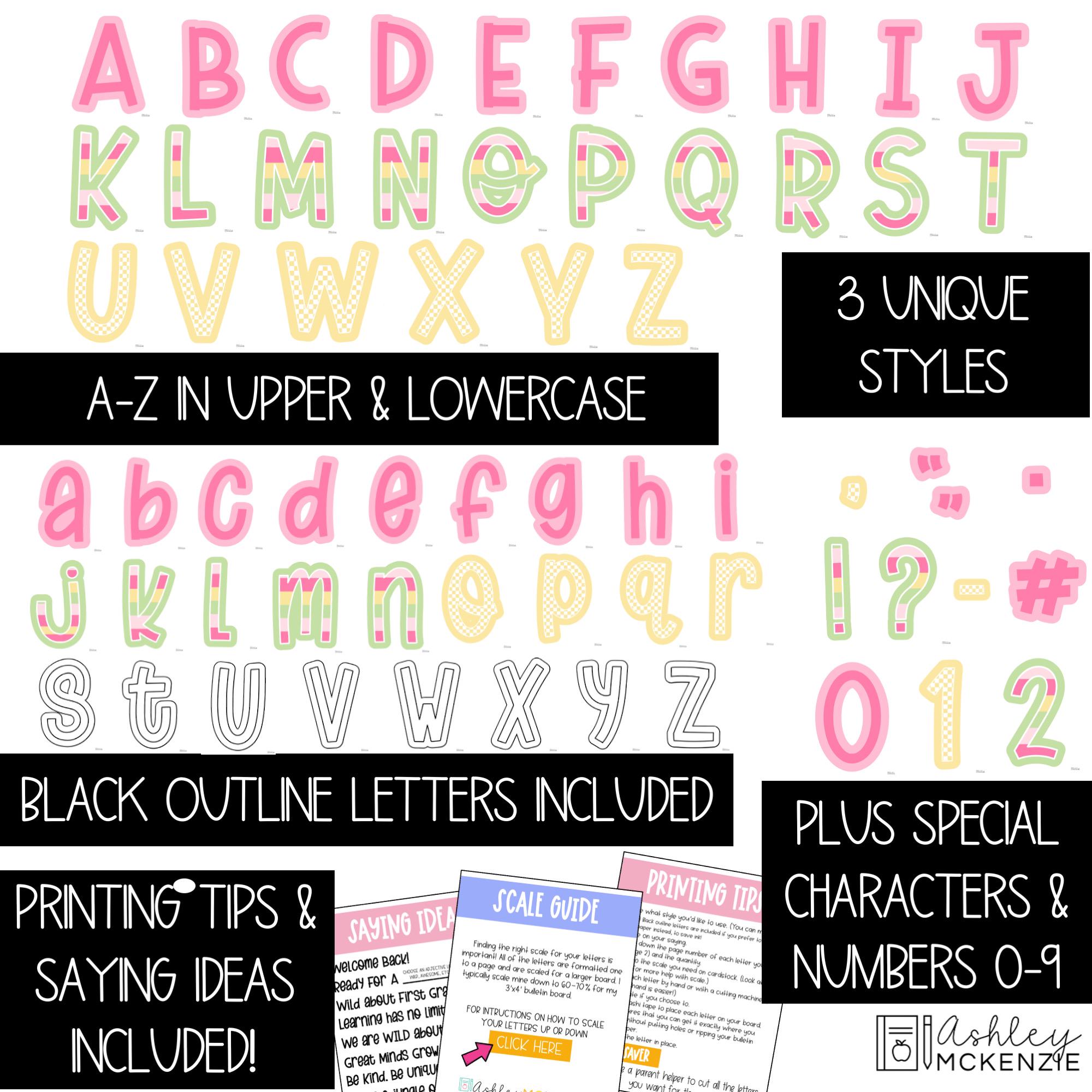 Summer Bulletin Board Letters End of Year Bulletin Board Ideas Custom ...